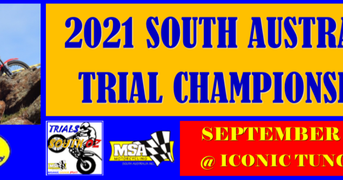 2021 SA Trial Championships - Update | Trials Australia