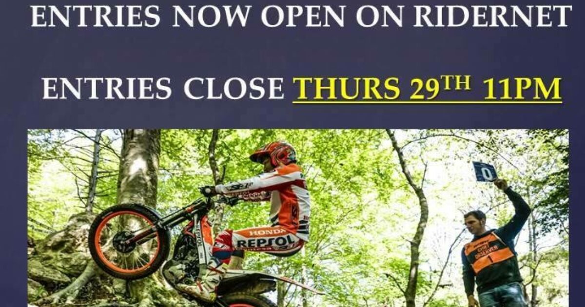 Entries open for Western Australia Moto Trials… | Trials Australia