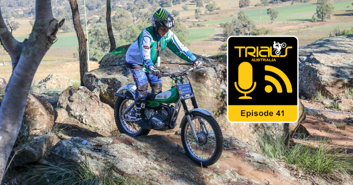 Ep 41: Trevor Bennett - 47 years and 547 trials… | Trials Australia
