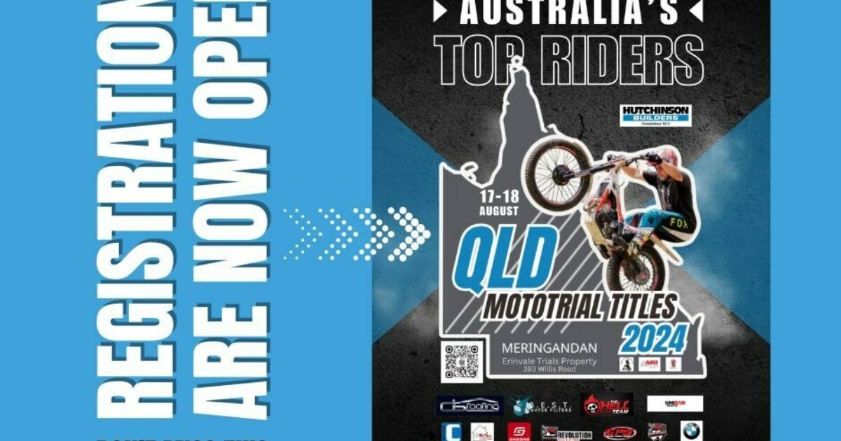 QLD Titles Registrations Now Open!!! | Trials Australia