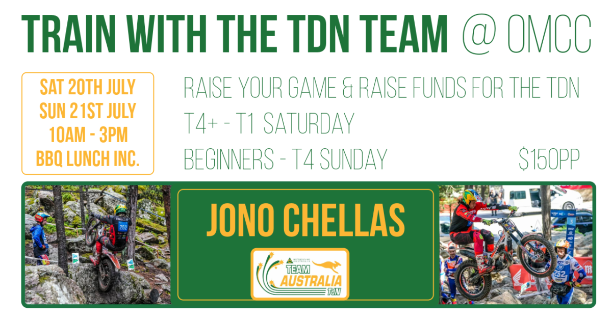 Raise your game & Raise funds for the TdN |… | Trials Australia